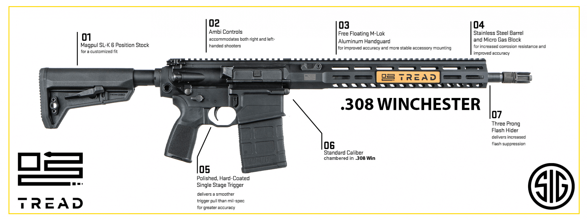 SIG TREAD 716I .308 Winchester – SOLD OUT – Arizona RMEF
